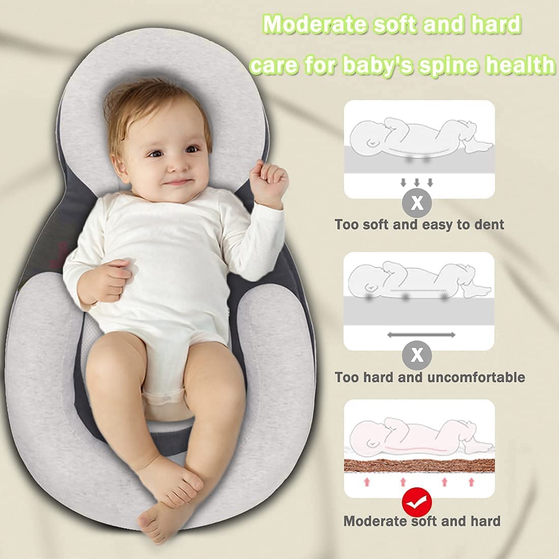 Baby Head Shaping Infant Sleeping Pillow – DubKart